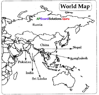 AP 10th Class Social Bits Chapter 20 Post – War World and India – AP ...